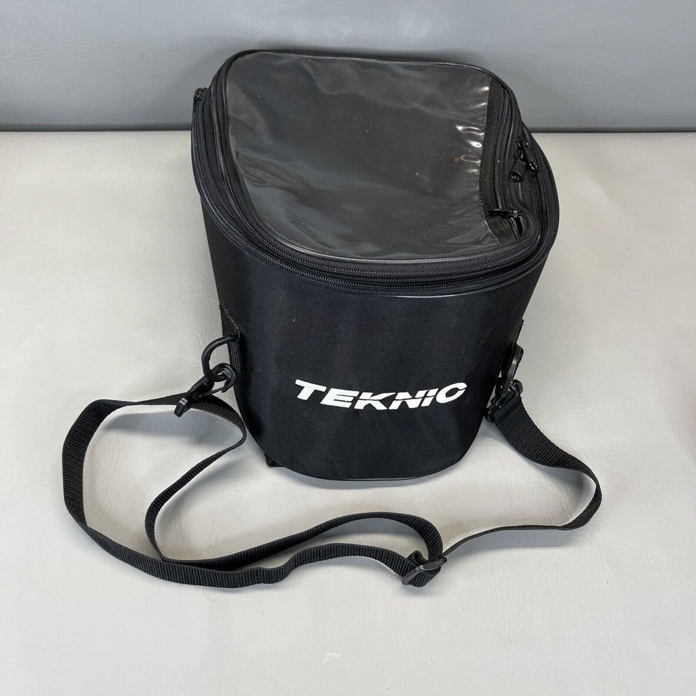 Teknic Motorcycle Magnetic Tank Bag Map Pocket Straps… - Gem
